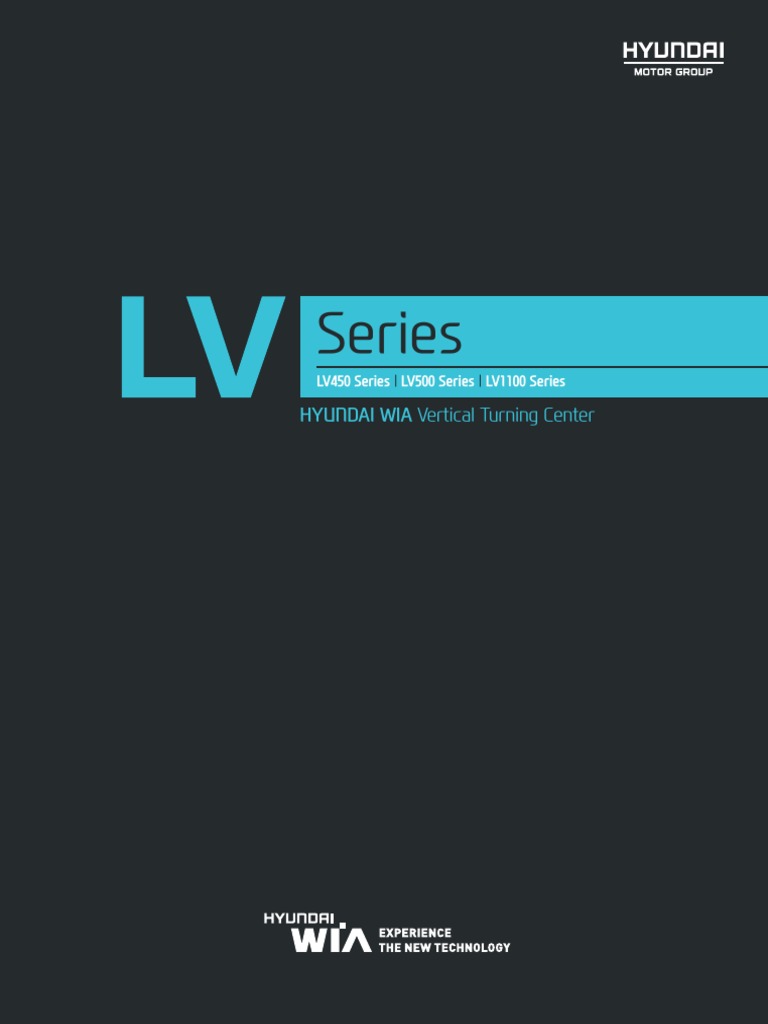 Hyundai WIA LV Series CNC Turning Centers | PDF | Numerical Control ...