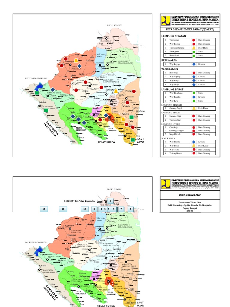 Peta Lokasi Quarry New | PDF