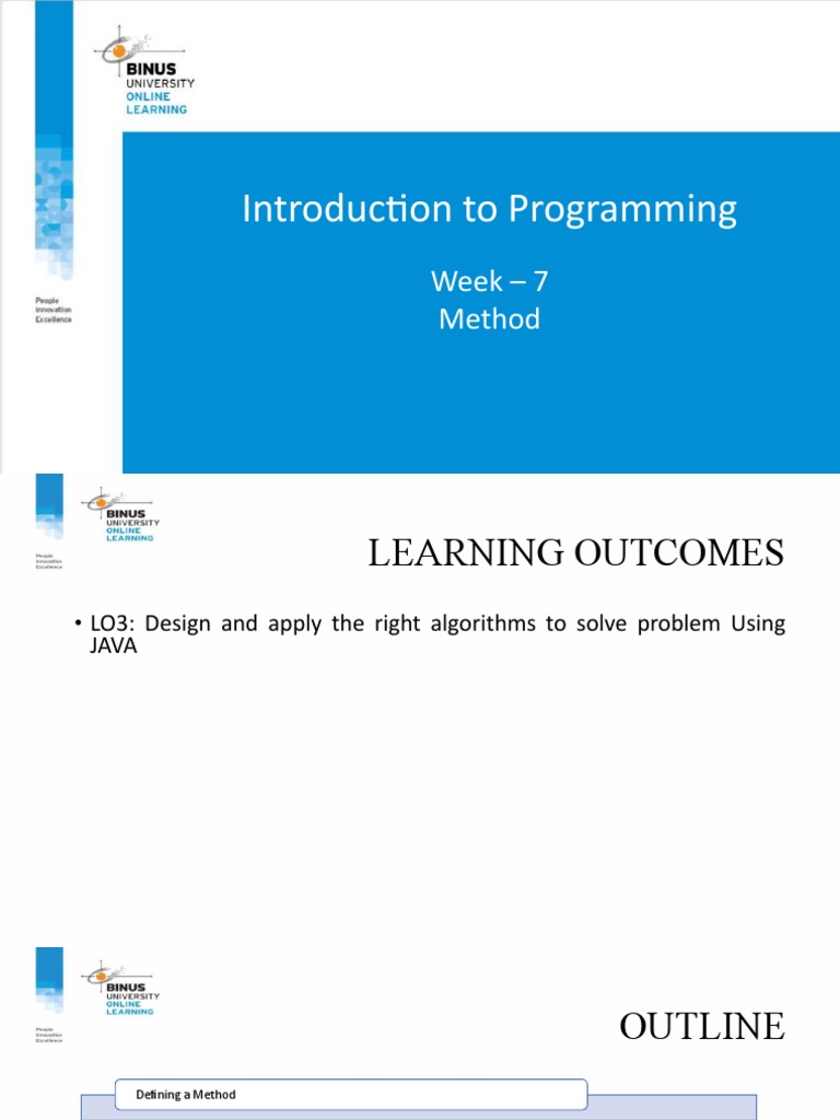PPT07 - Methods | PDF | Teaching Methods & Materials | Computers PPT07 - Methods | PDF | Teaching Methods & Materials | Computers