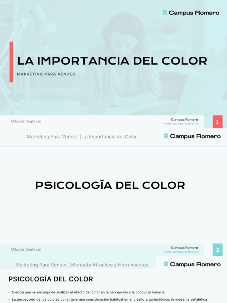 Psicología del Color en Marketing | PDF | Color | Percepción visual