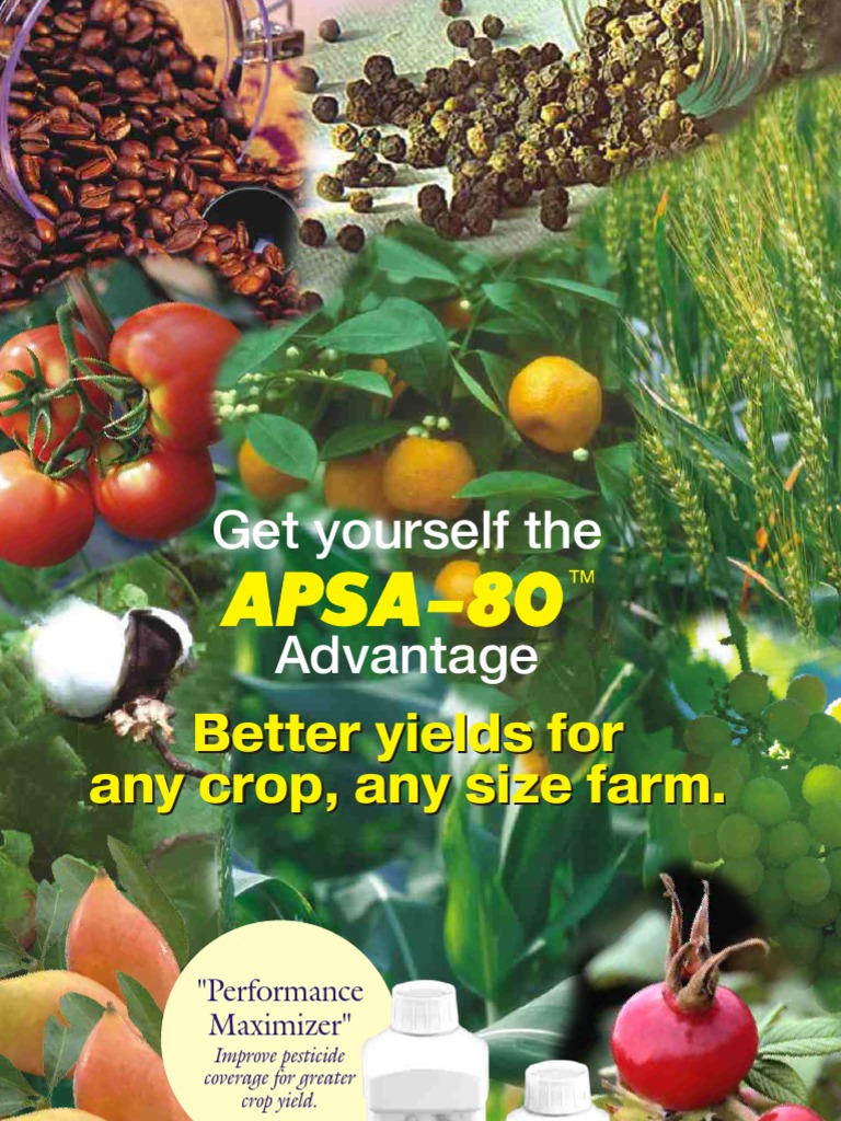 APSA 80 English | PDF | Herbicide | Irrigation