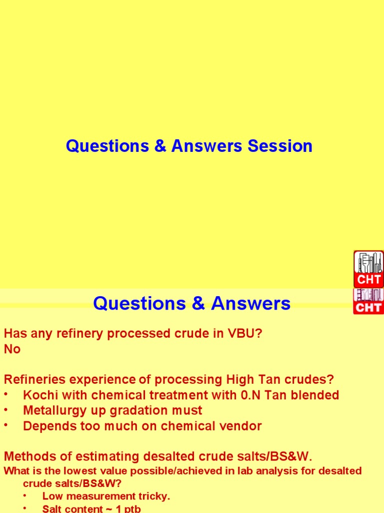 Questions & Answers Session | PDF
