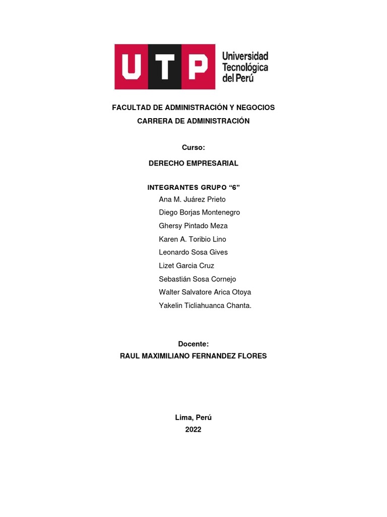 AC-S04 Semana 04 - Tema 1 Tarea Académica 1 - Régimen Económico y Empresa | PDF | Estado ...