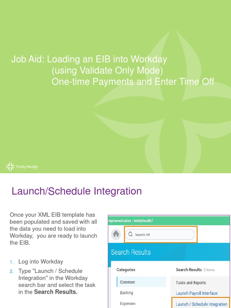 Loading An Eib Into Workday | PDF | Computer Engineering | System Software