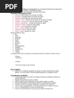 Principales Características de SQL | PDF | SQL | Mi sql