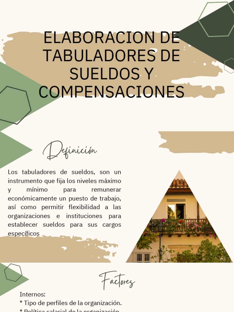 Guía para Crear Tabuladores de Sueldos | PDF | Salario | Mercado (economía)