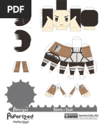 Tokyo Revengers - Mikey (Manjiro Sano) Papercraft | PDF