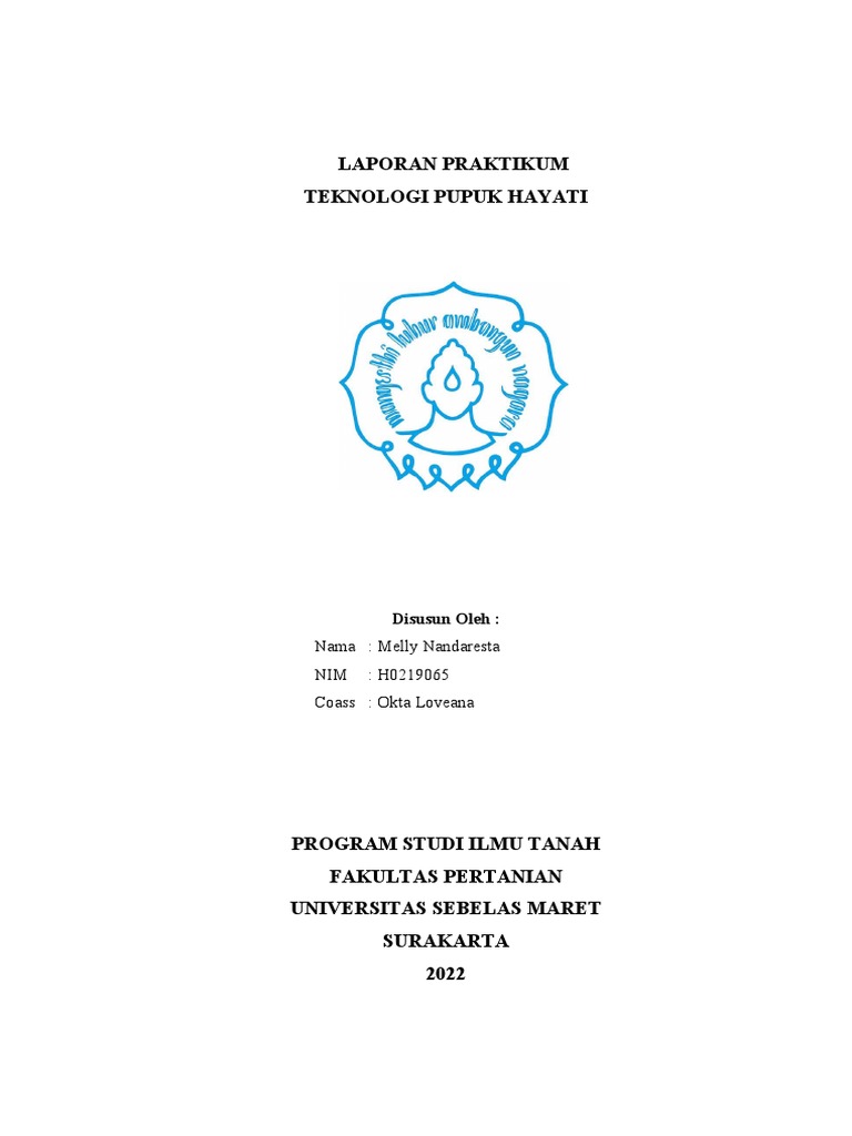 Laporan Jadi TPH - Melly Nandaresta - H0219065 | PDF