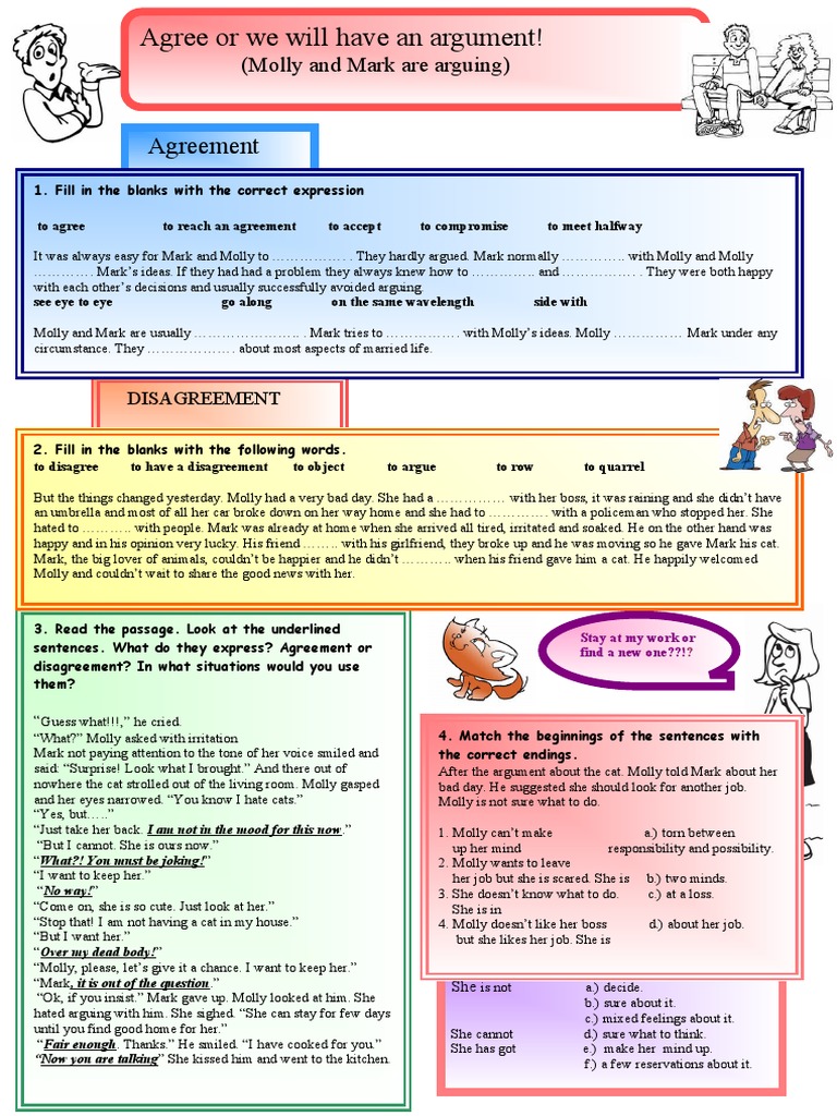 Agreement and Disagreement 01 | PDF