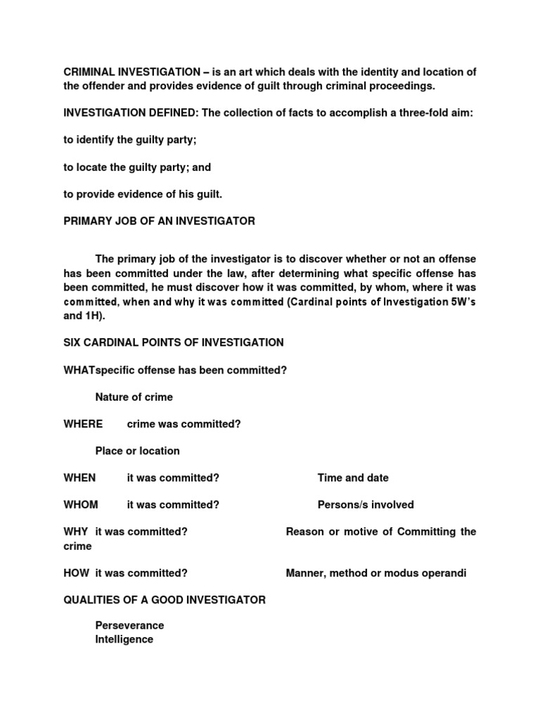Lesson CDI 1 | PDF | Confession (Law) | Plea