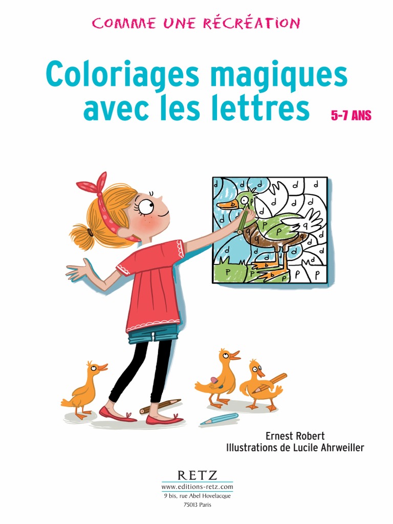 RETZ - Coloriages Magiques Avec Les Lettres | PDF