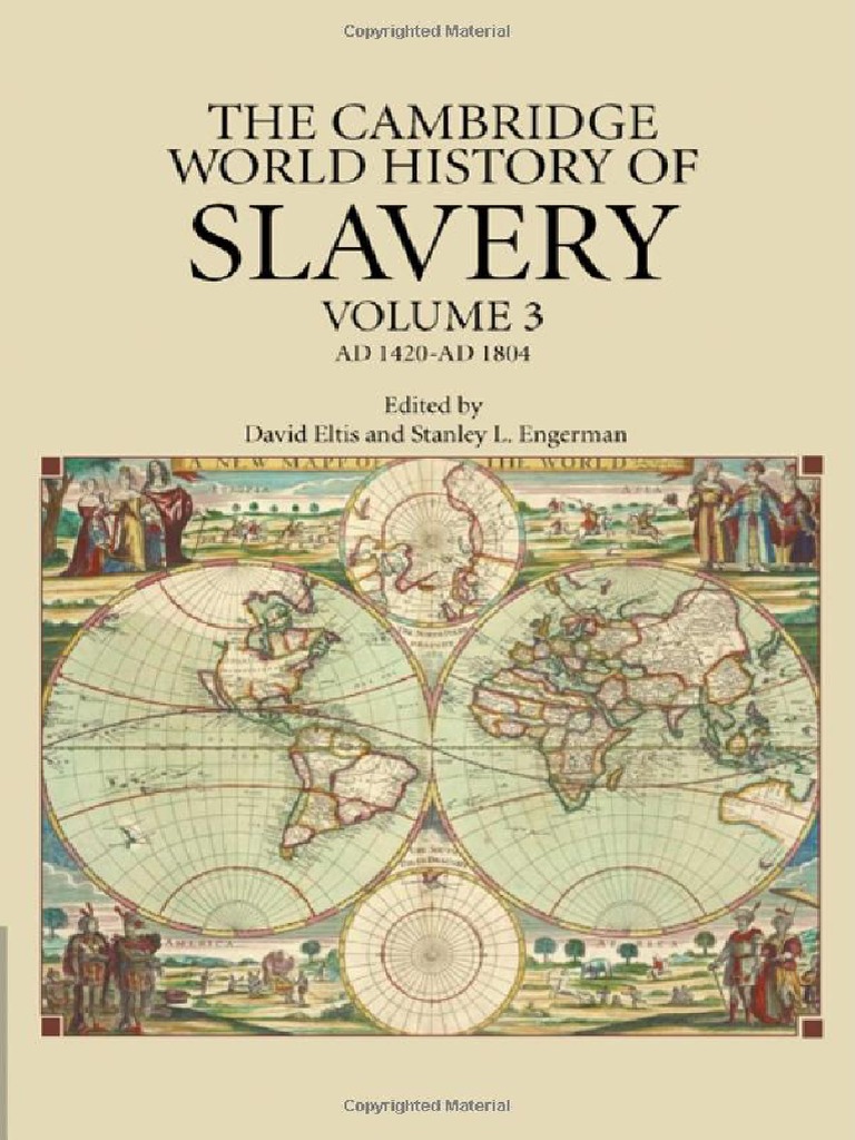 Cambridge World History of Slavery Vol 3 - The Early Modern Age | PDF ...