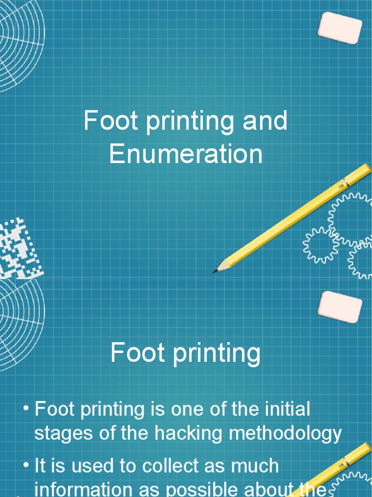 Enumeration and Foot Printing | PDF | Domain Name System | Password