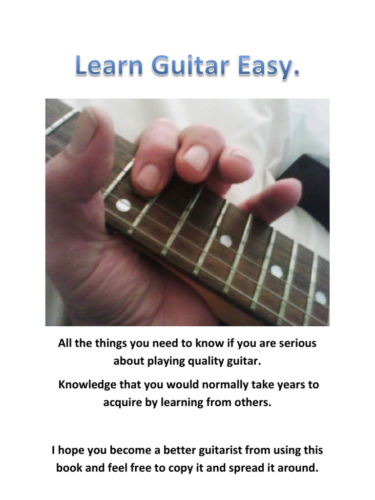 Learn Guitar Easy | PDF