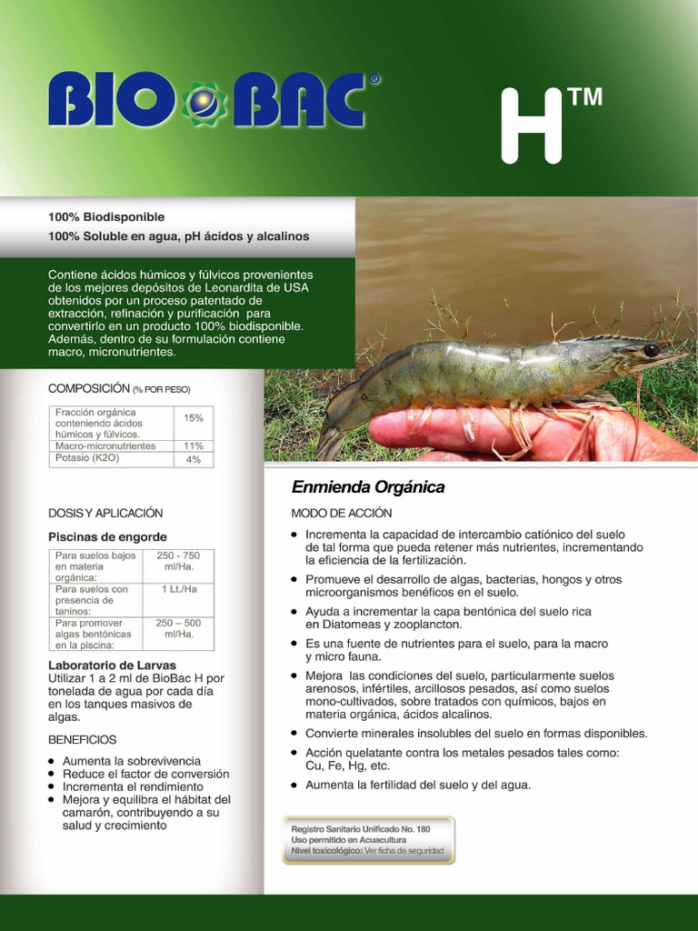 Bio Bac H | PDF