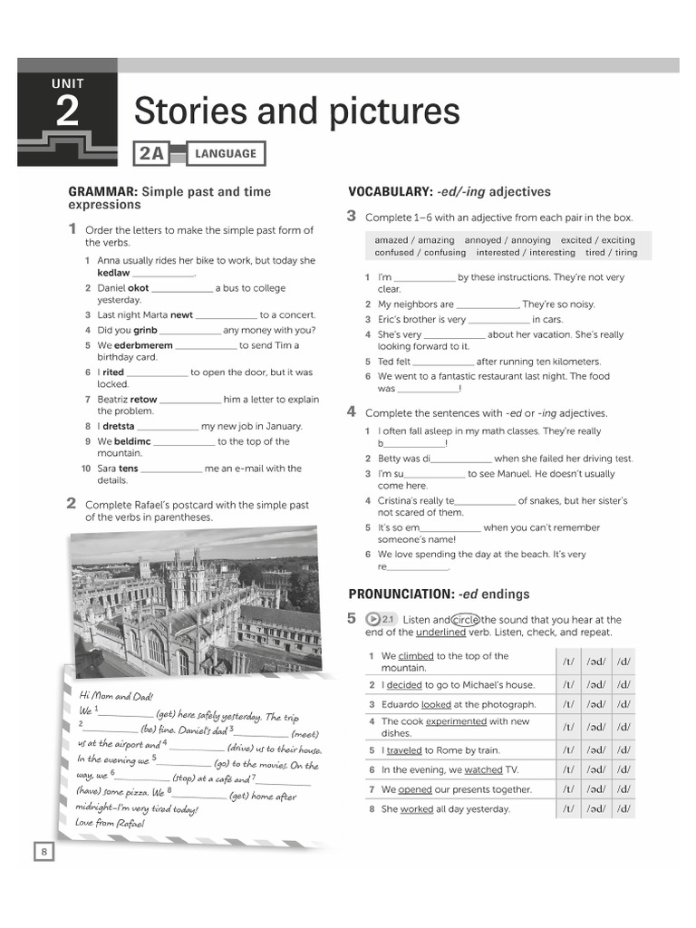 Practice Activities Unit 2 | PDF
