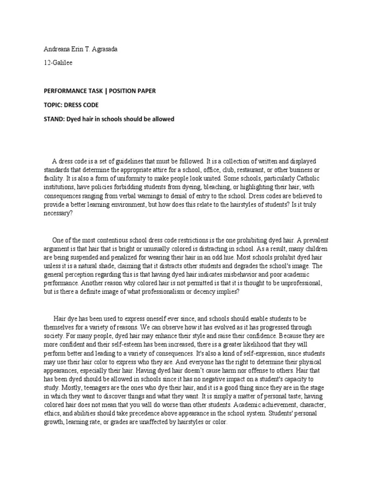 Eapp (Position Paper) | Download Free PDF | Hair | Reason