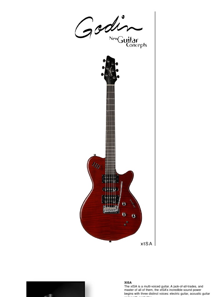 Godin Manual | PDF | Guitars | Music Production