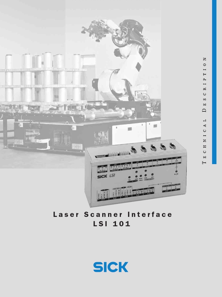 SICK Laser Scanner Interface LSI 101 | PDF | Computing | Electrical ...