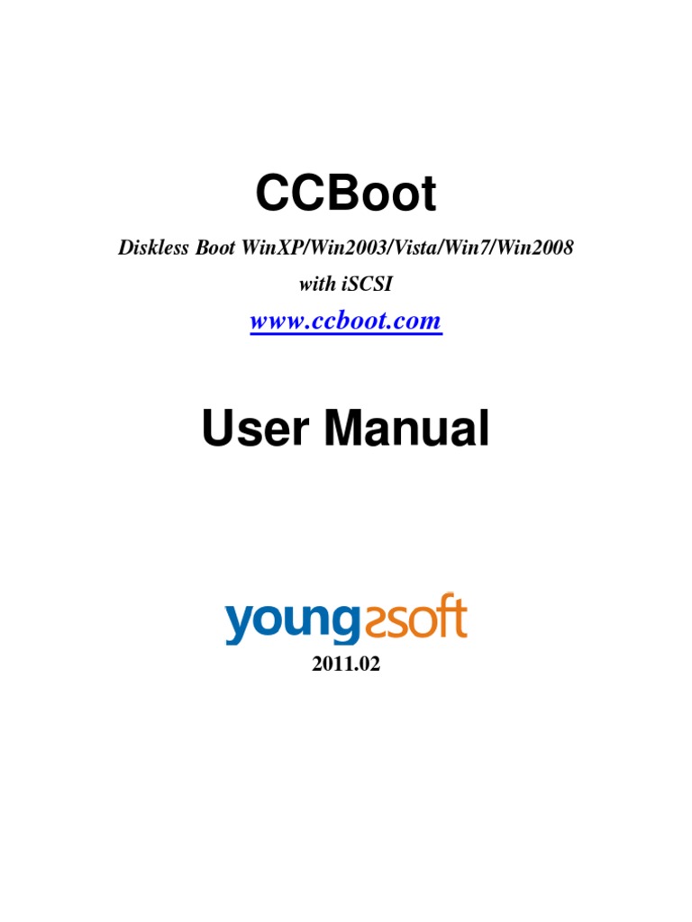 Ccboot | PDF | Cache (Computing) | Windows Server 2003