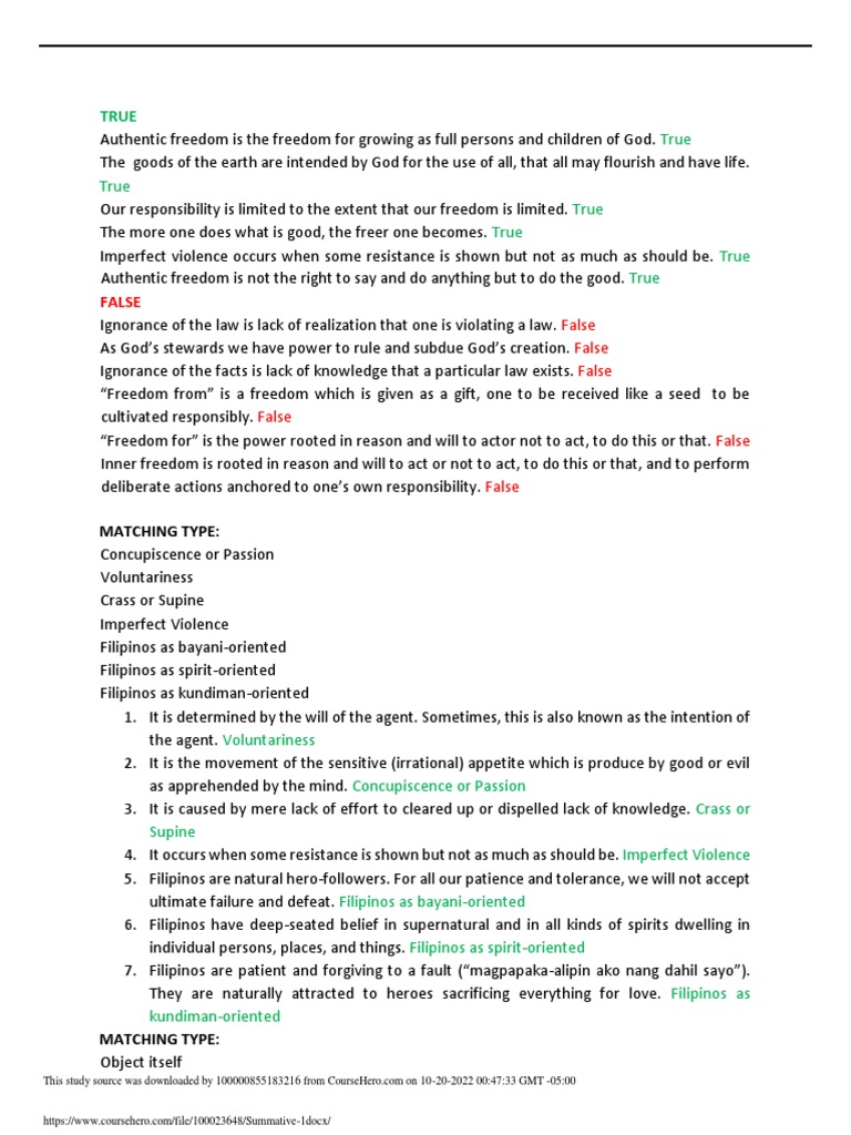 Summative 1 | PDF | Reason | Knowledge