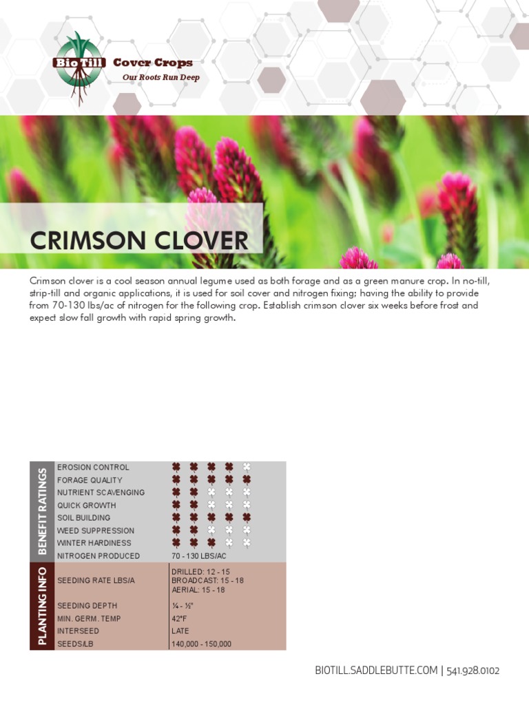 Crimson Tech Sheet | PDF | Home & Garden | Technology & Engineering