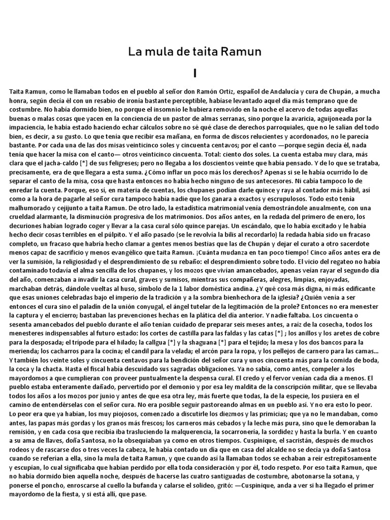 La Mula de Taita Ramun | PDF | Misa (liturgia)