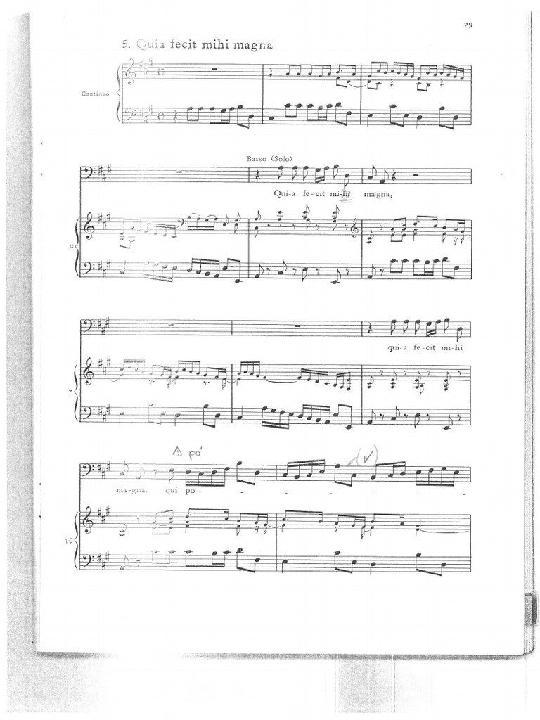 Quia Fecit Mihi Magna | PDF Quia Fecit Mihi Magna | PDF