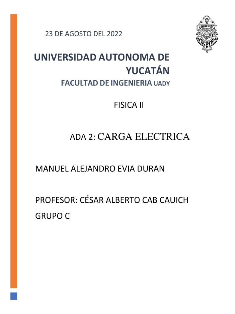 Evia Manuel ADA2 | PDF | Cantidad | Metrología