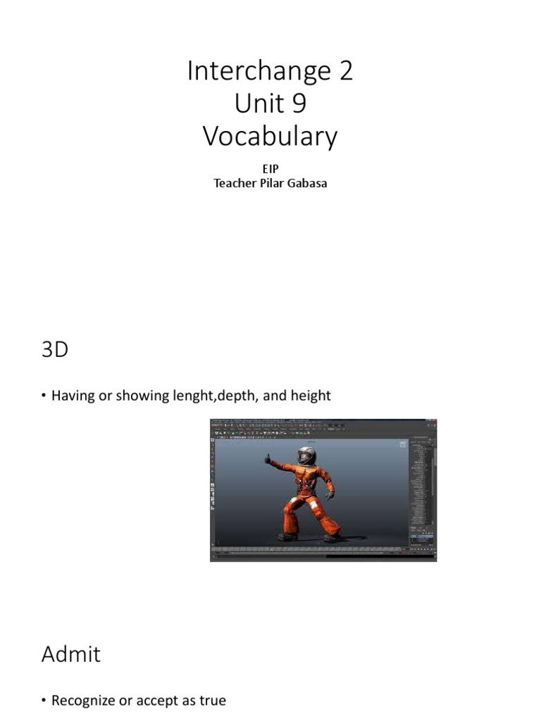 Unit 9 Vocabulary Overview | PDF | Self-Improvement