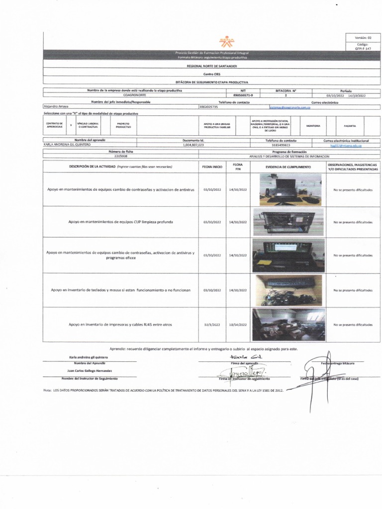 Bitacora 2 Pdf