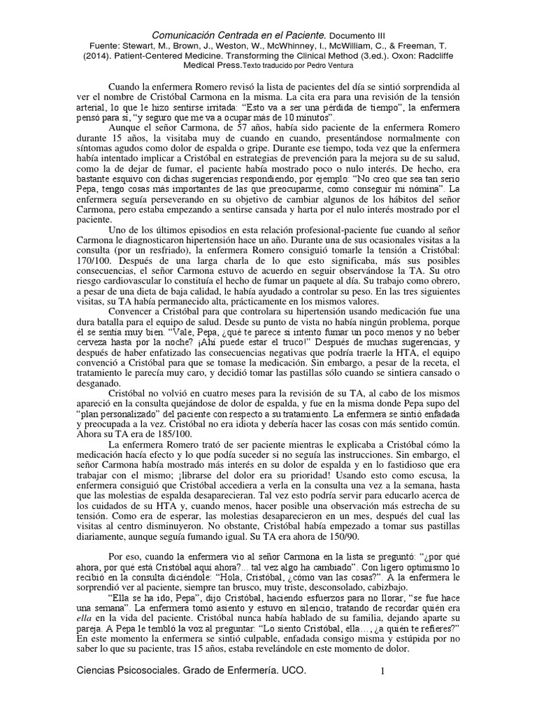 1.4 - Cristobal 2.0 | PDF | Enfermería | Hipertensión