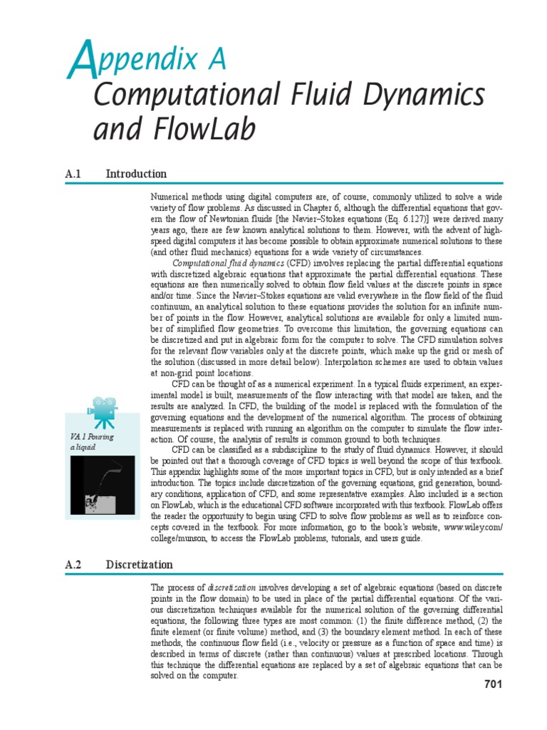 Computational Fluid Dynamics And Flow Lab Pdf Computational Fluid 0981