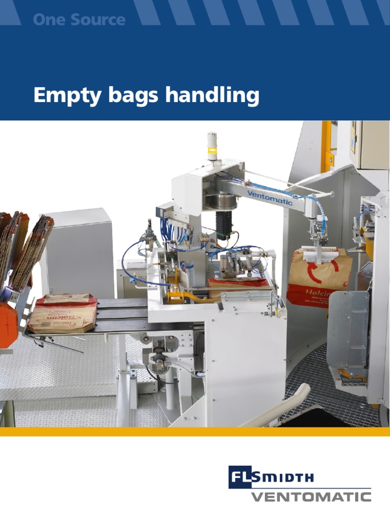 Ventomatic - Empty-Bag-Handling-Brochure | PDF | Adhesive | Valve
