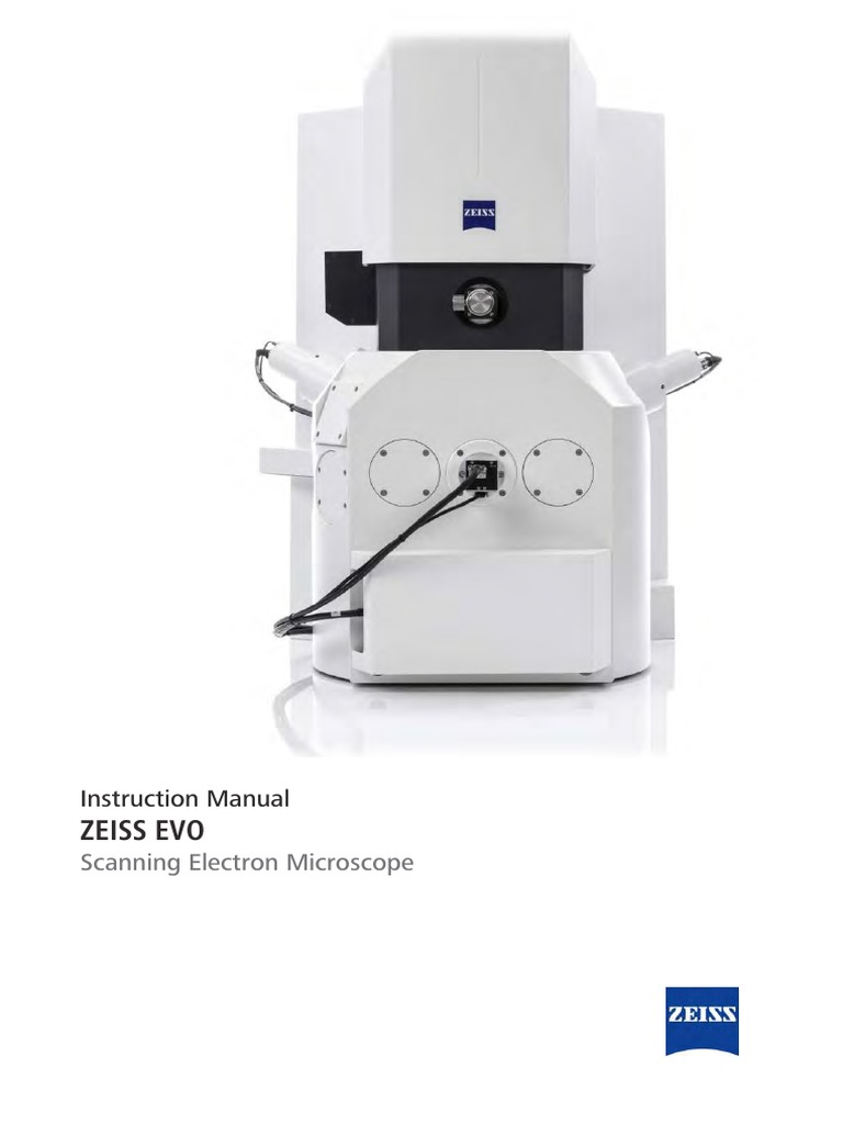 EN IM EVO Series V10 | PDF | Scanning Electron Microscope | Safety