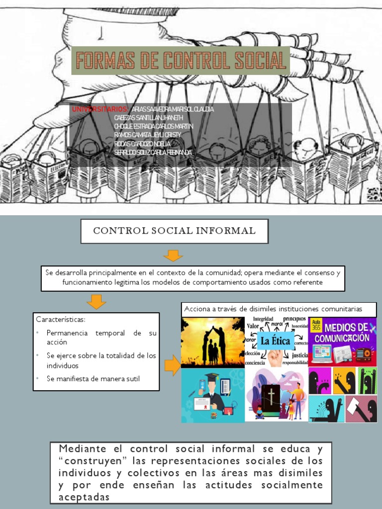 Formas de Control Social (6) - 2 | PDF | Derecho penal | Estado (política)
