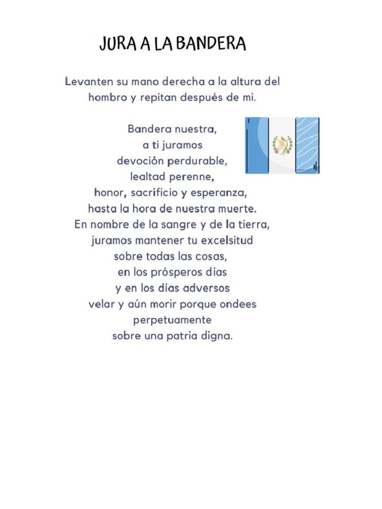 Jura A La Bandera | PDF