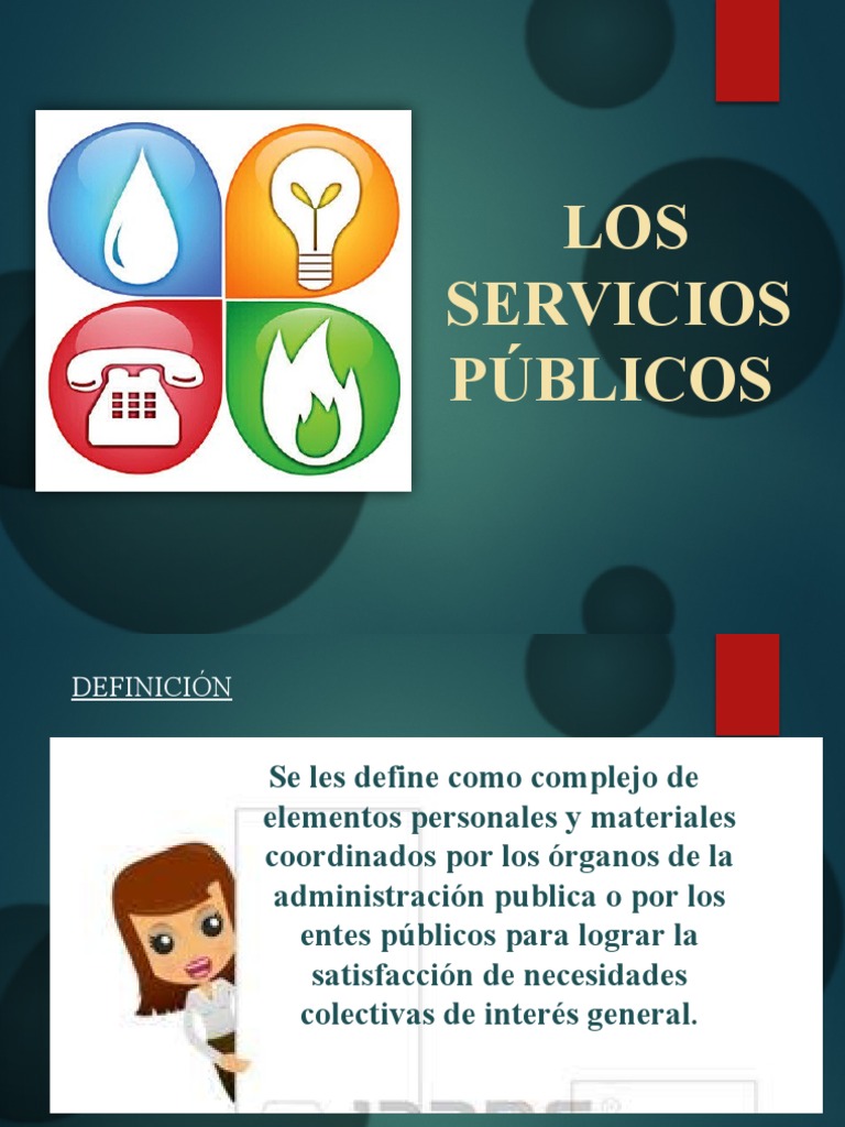 3 Los Servicios Públicos Pdf Servicios Públicos Justicia