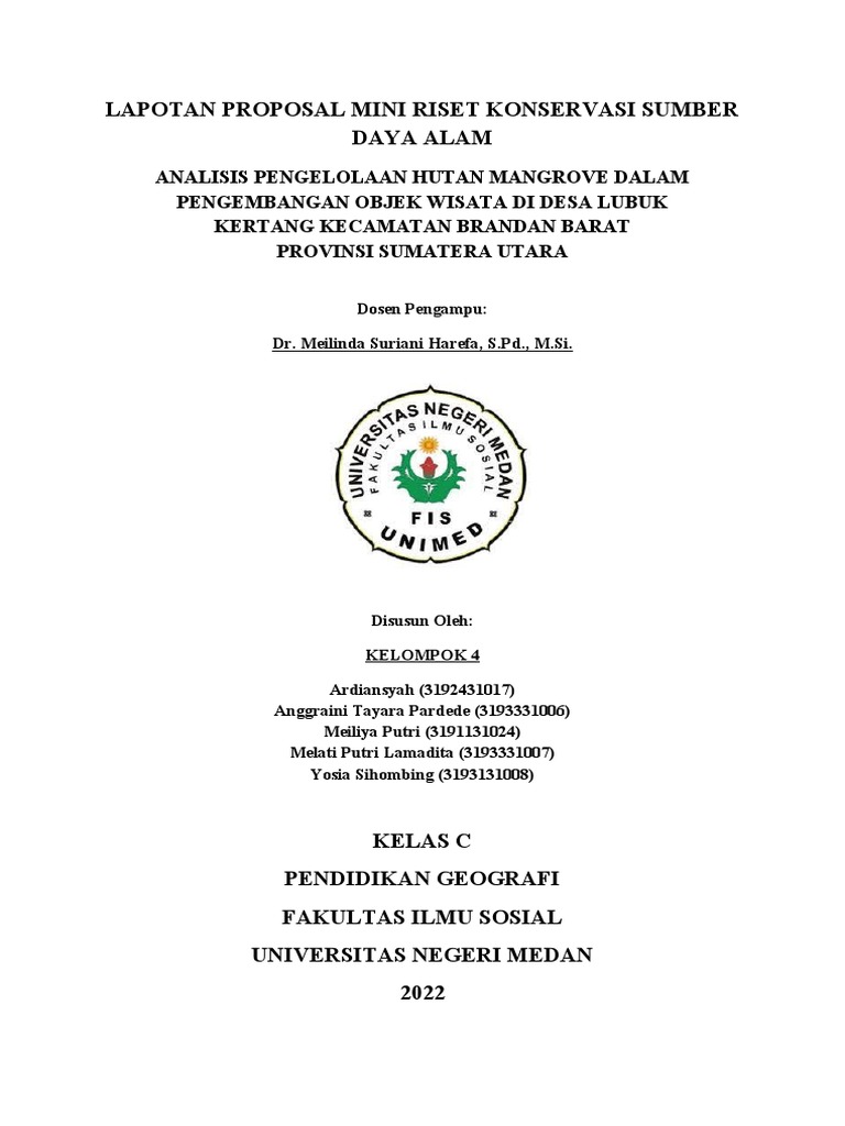 Proposal MR - Kel 4 - Ksda | PDF