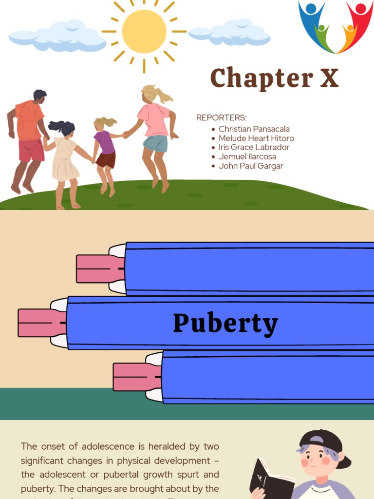 Chapter X - Puberty and Adloscence | PDF | Puberty | Adolescence
