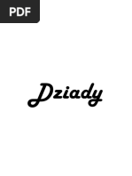 Dziady Cz. IV - Streszczenie Szczegółowe - Adam Mickiewicz - Bryk - PL ...