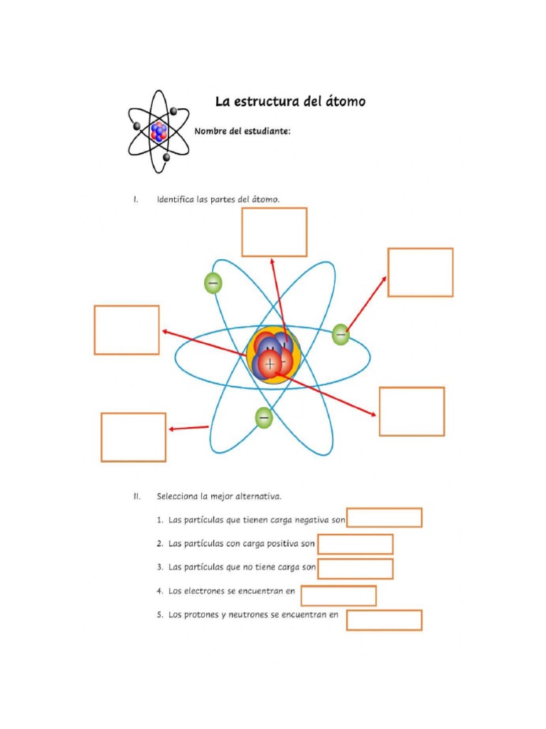 Guia Complete Las Partes Del Atomo | PDF