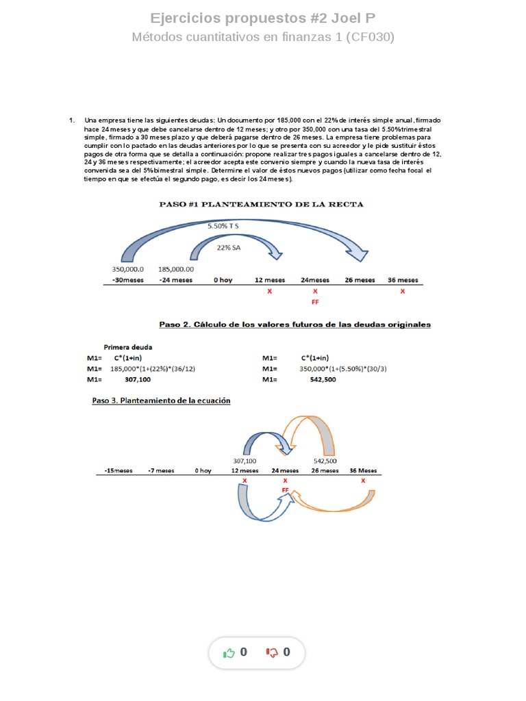 Ejercicios Propuestos 2 Joel P Compress | PDF | Economias | Dinero
