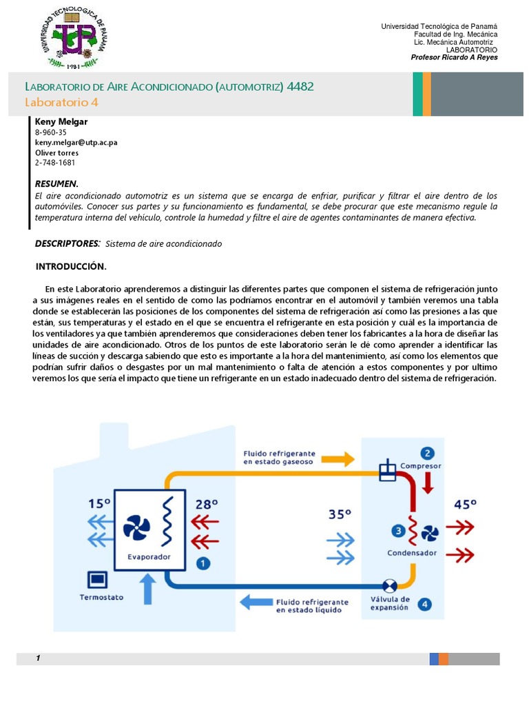 Lab 2.2 | PDF | Presión | Refrigeración