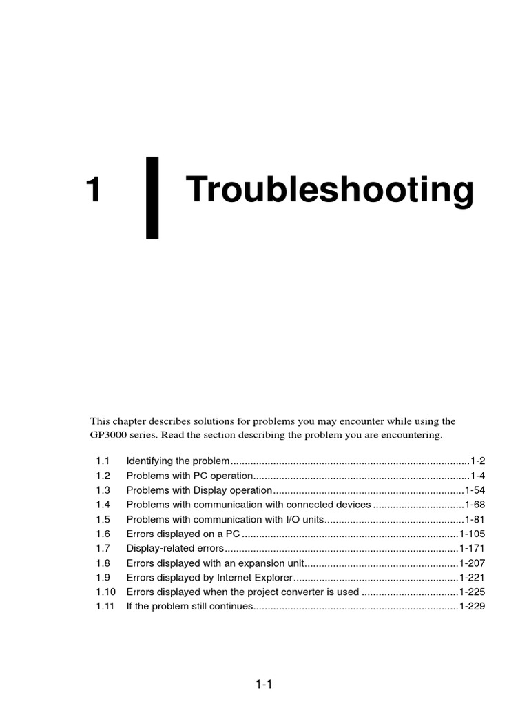 Troubleshooting Guide | PDF | Microsoft Windows | Operating System