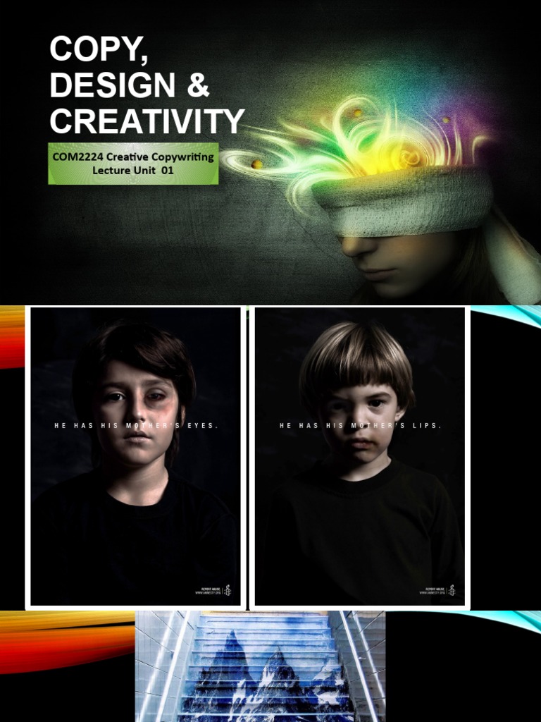 UNIT01 - Copy Design & Creativity | PDF | Copywriting | Advertising
