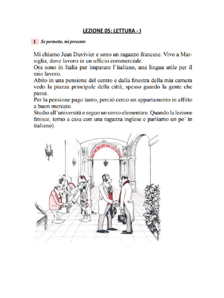 Presentarse en Italiano: Guía Práctica | PDF | Lenguas de Europa | Idiomas