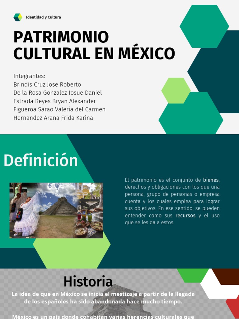 Patrimonio Cultural | PDF | México | Patrimonio cultural