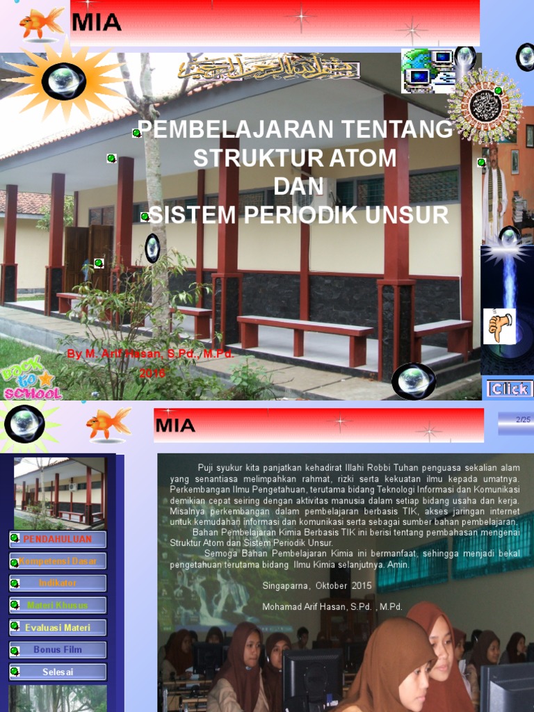 SMA - Struktur Atom Dan SPU | PDF