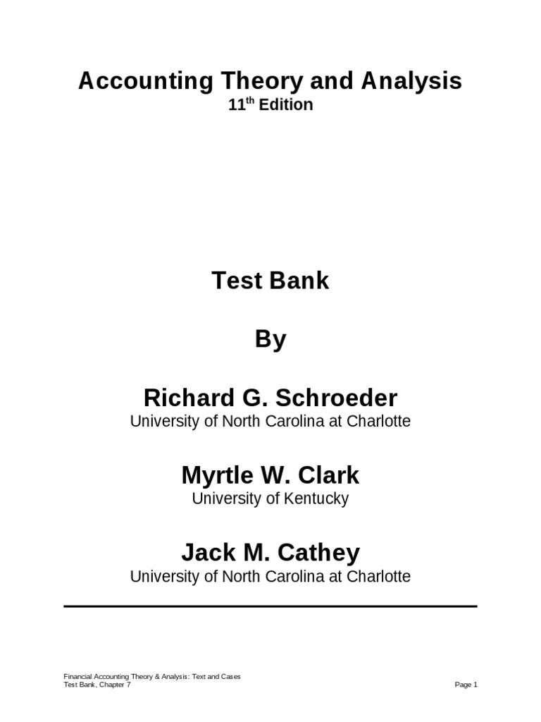 CH 07 | PDF | Fair Value | Cash Flow Statement